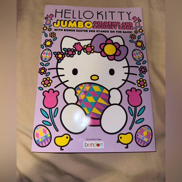 Hello Kitty | Other | Hello Kitty Jumbo Coloring Activity Book | Poshmark